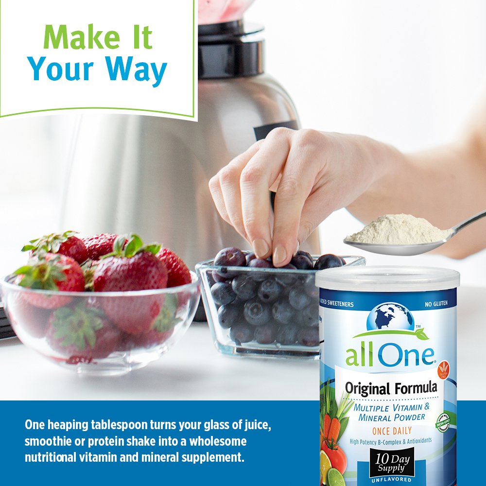 Vitamins and minerals in one scoop