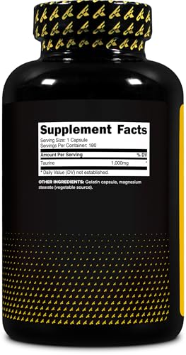 Vitamins and minerals in taurine formula