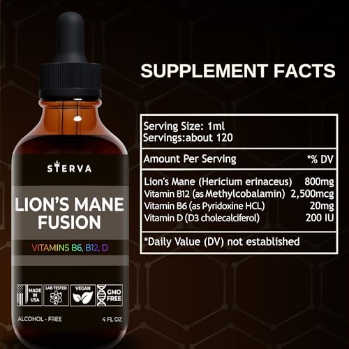Vitamins and mushrooms for holistic health