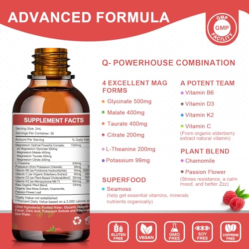vitamins B C D K in magnesium