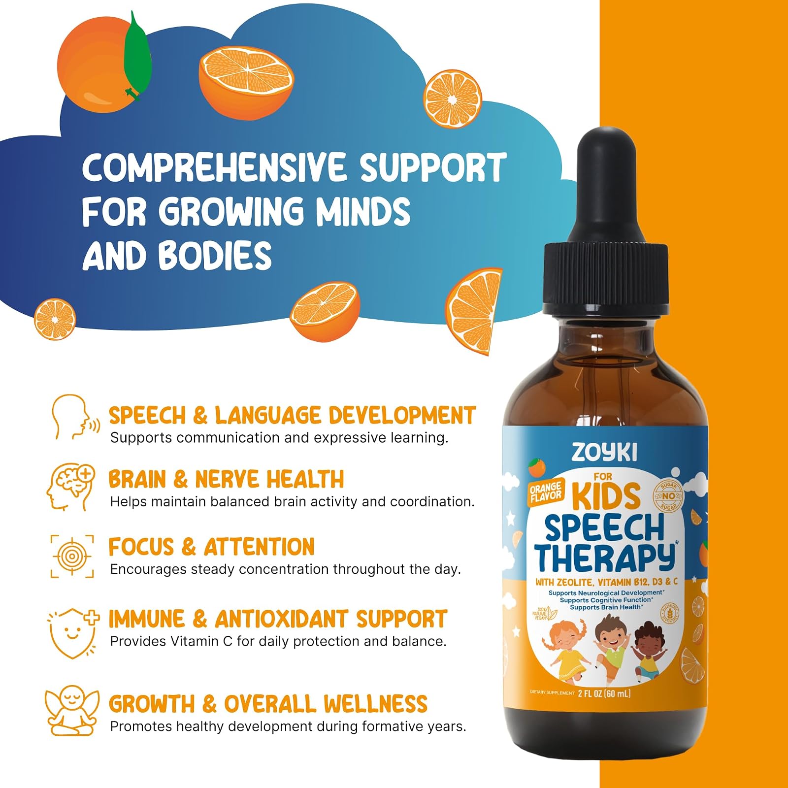 vitamins B12 D3 C for kids