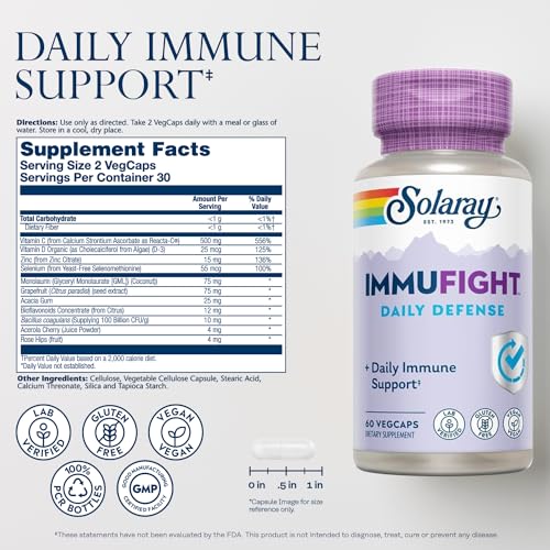 vitamins C and D for immune health