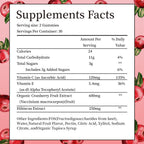 Vitamins C and E gummy supplement