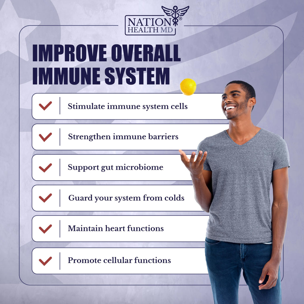 vitamins C D3 E for immunity