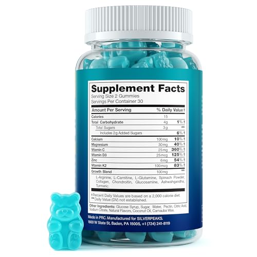 Vitamins D3 for healthy bone growth