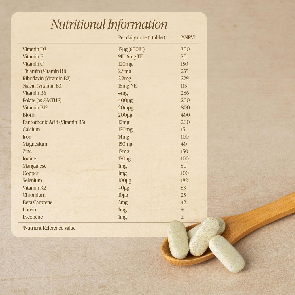Vitamins for a healthy pregnancy journey