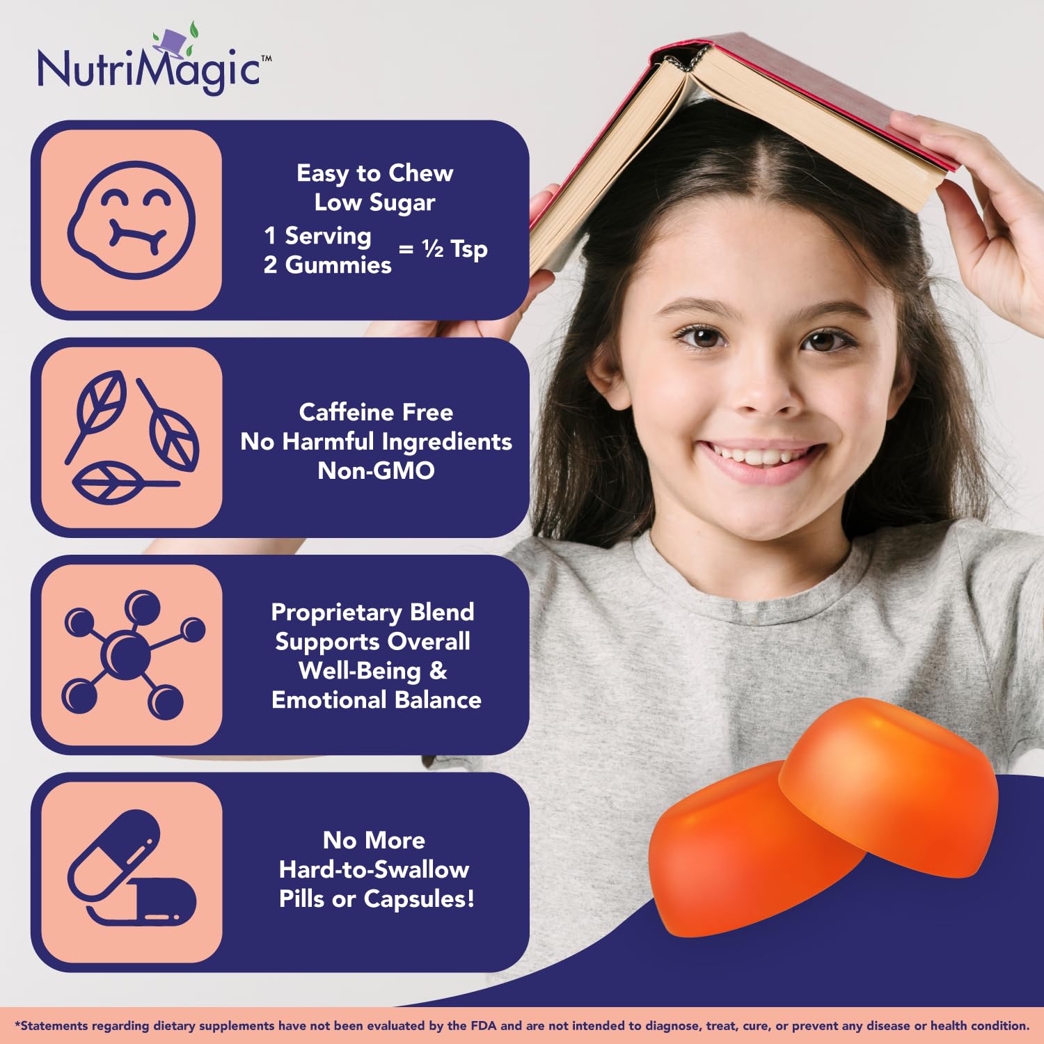 Vitamins for active children's minds