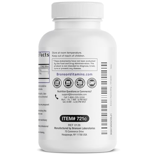 Vitamins for anxiety relief and focus