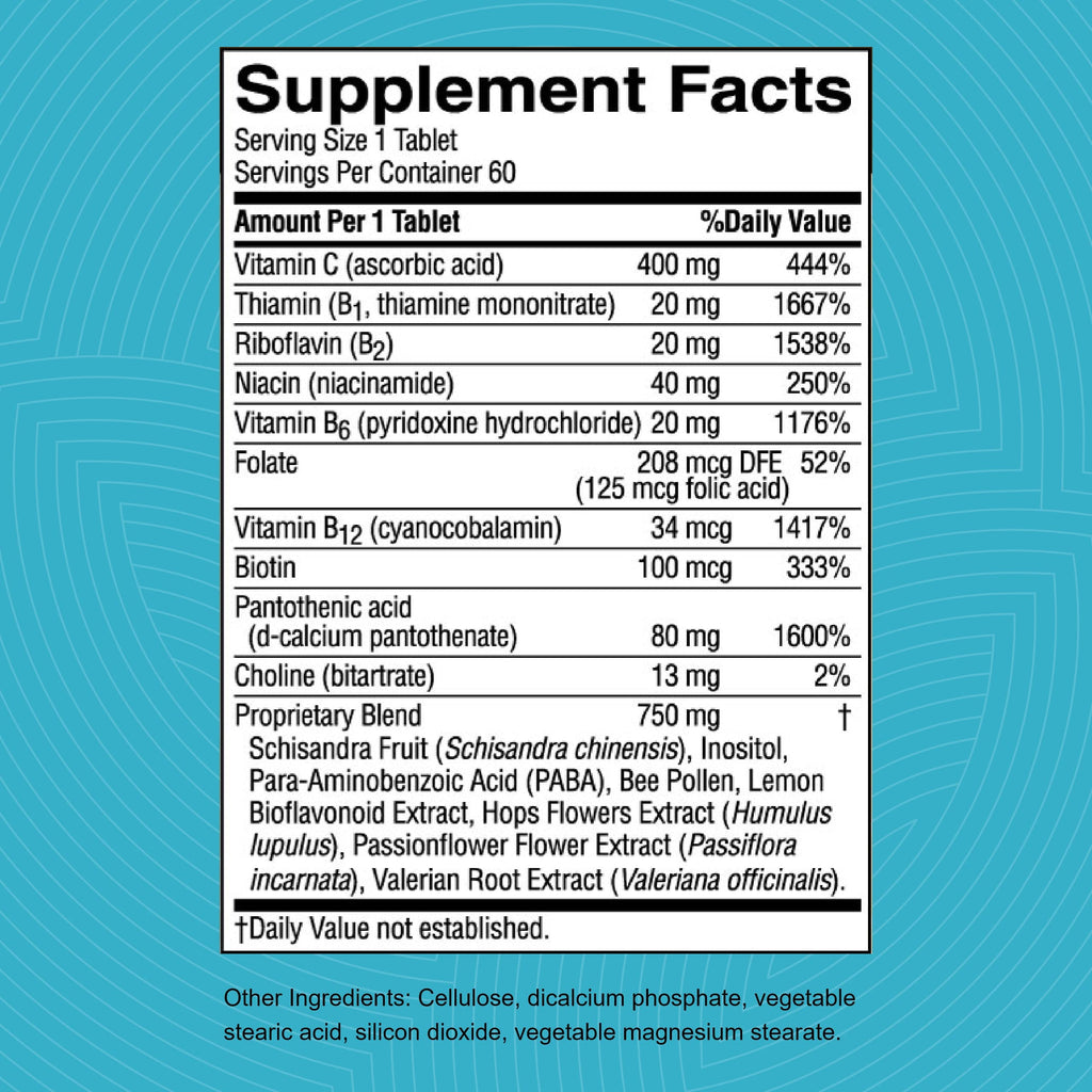 Vitamins for balanced health support