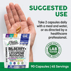 Vitamins for better vision and eye comfort