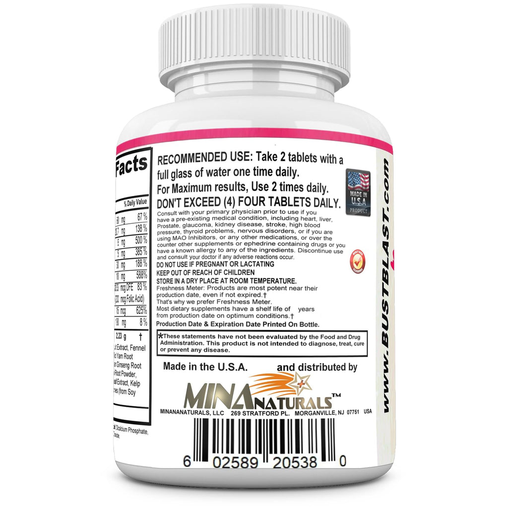 vitamins for breast and butt enhancement