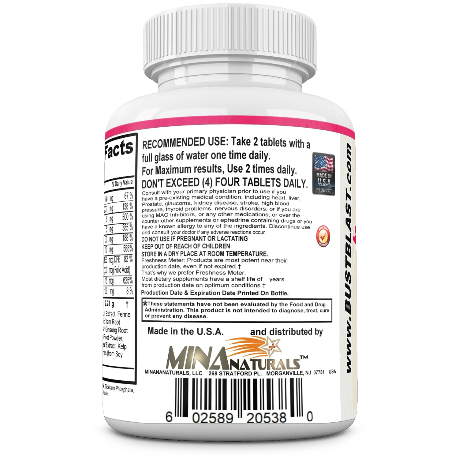 vitamins for breast and butt enhancement