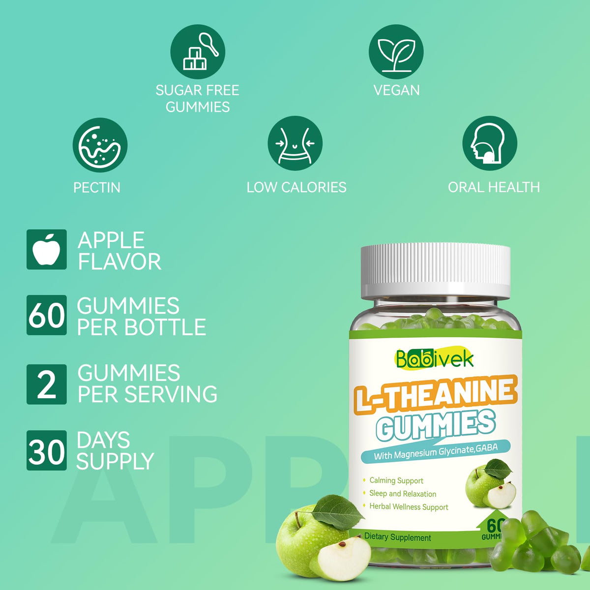 Vitamins for calm and focus