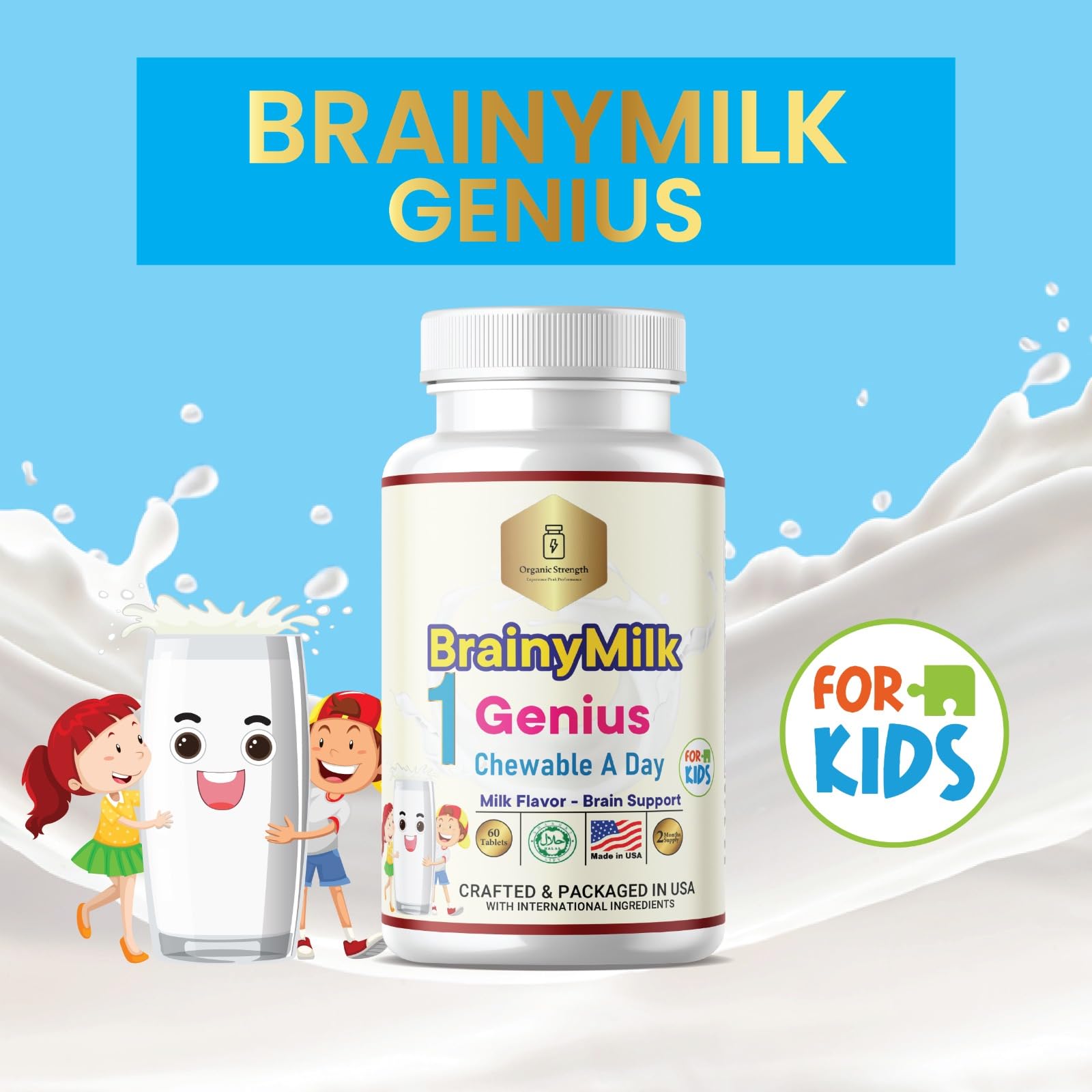 Vitamins for cognitive development in kids