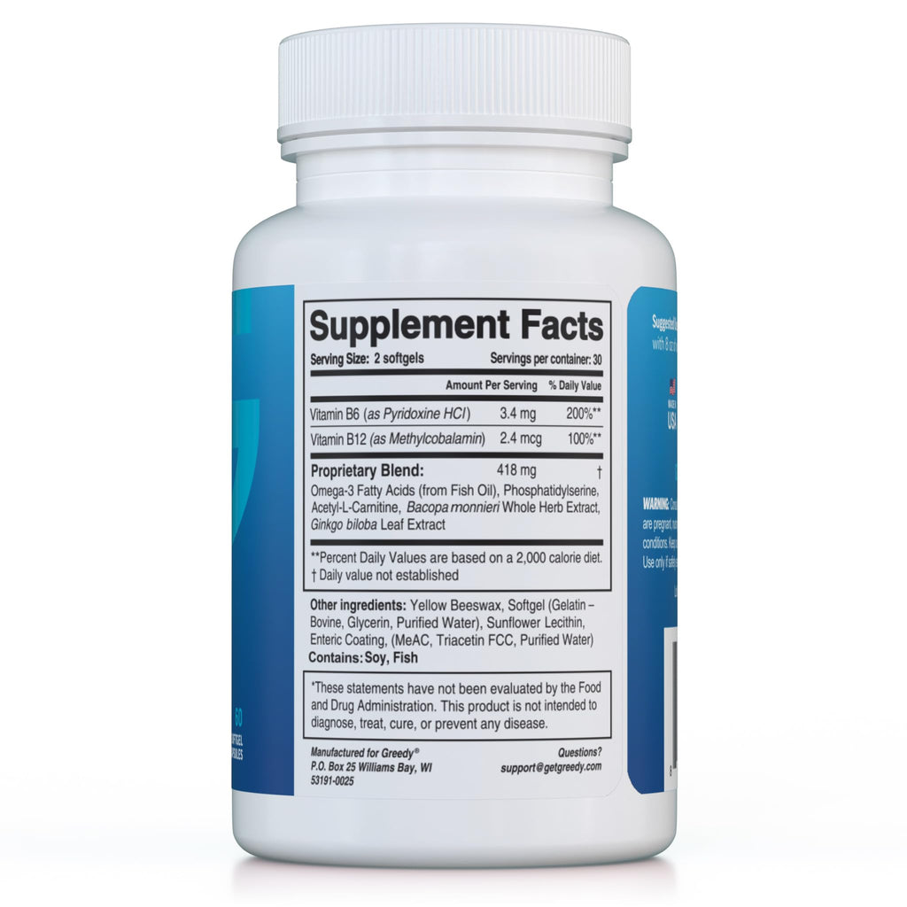 vitamins for cognitive performance