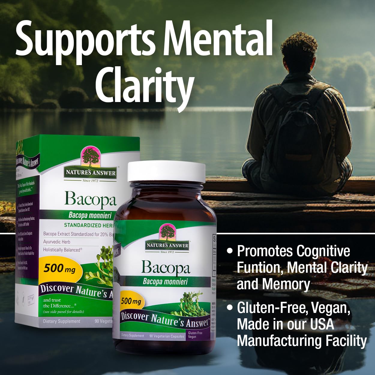 Vitamins for cognitive support Bacopa