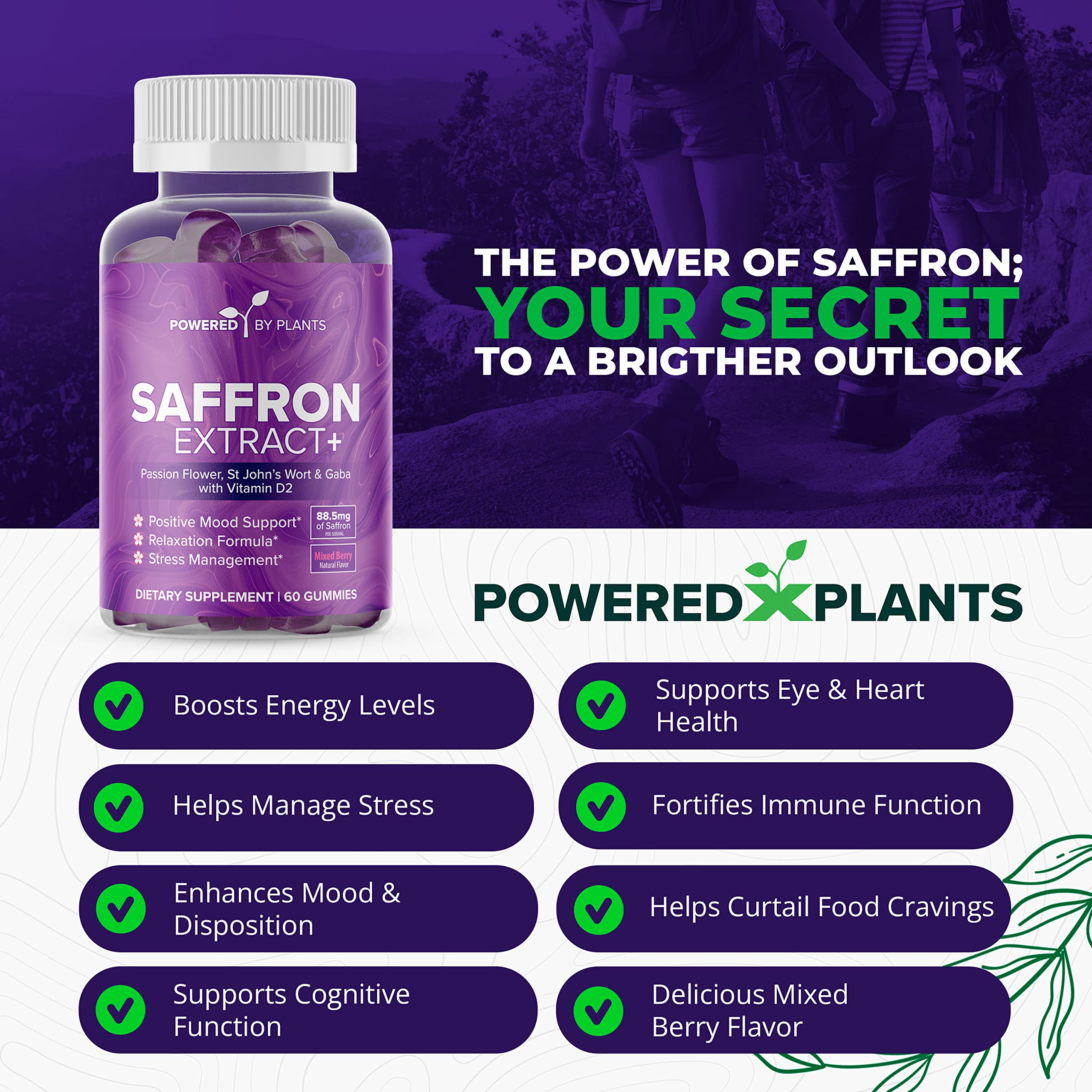 Vitamins for emotional wellness and balance