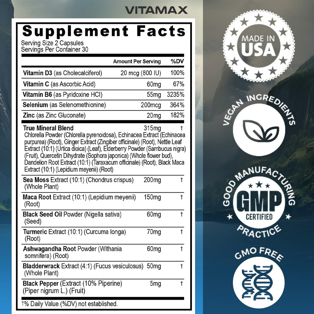 Vitamins for energy and vitality