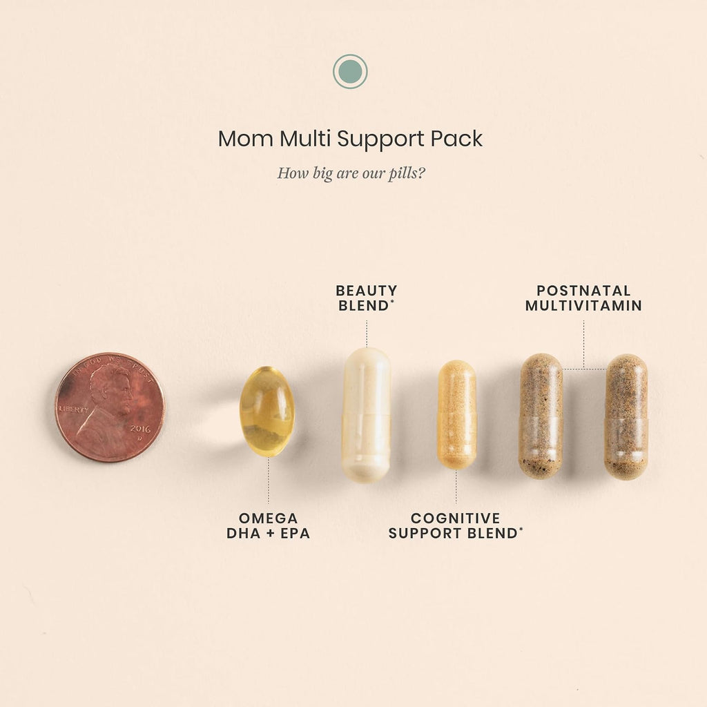 Vitamins for energy and wellness after birth