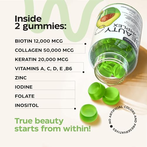 Vitamins for enhanced beauty routine