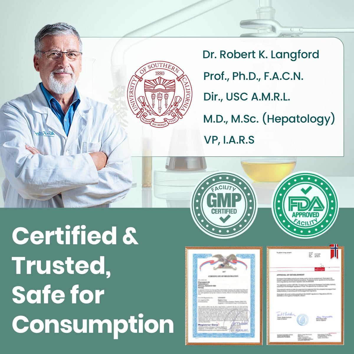 Vitamins for enhanced liver function