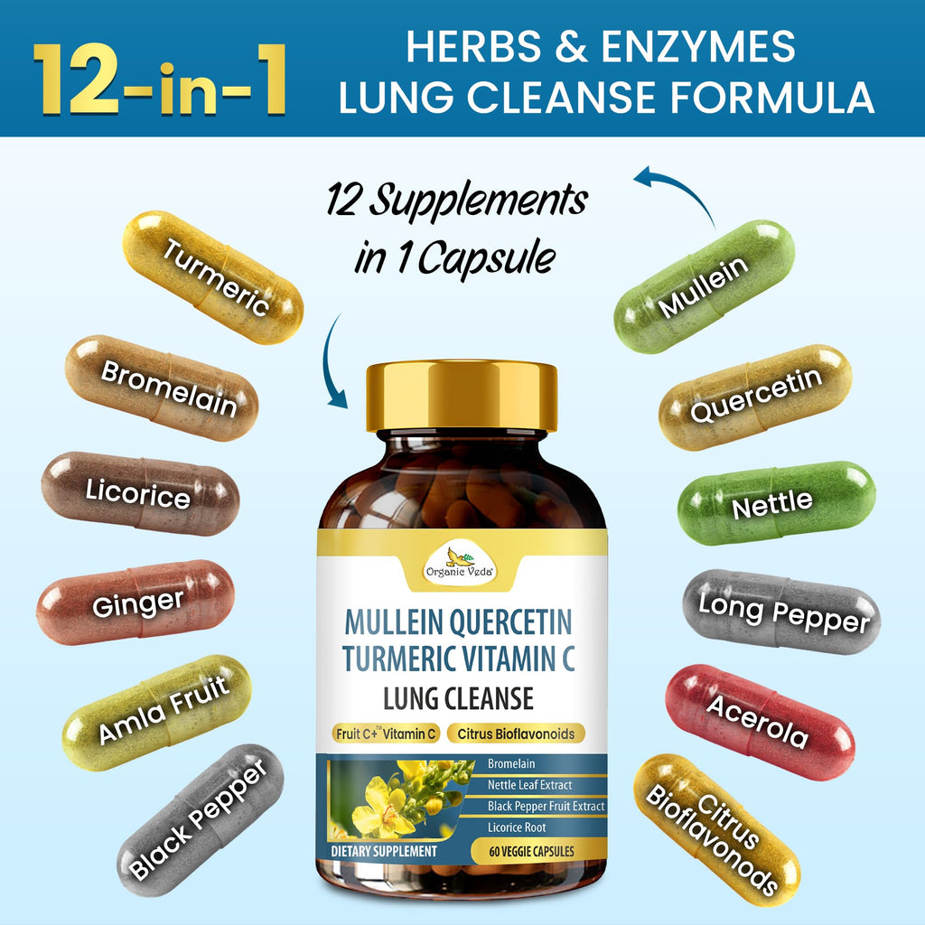 Vitamins for enhanced lung function