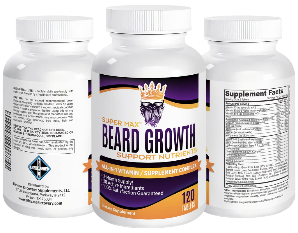 vitamins for fuller beard growth