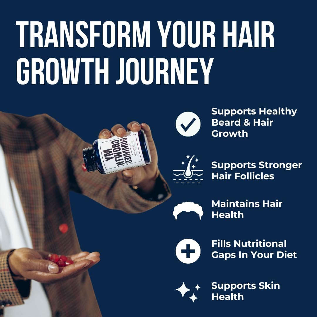 vitamins for fuller hair and beard
