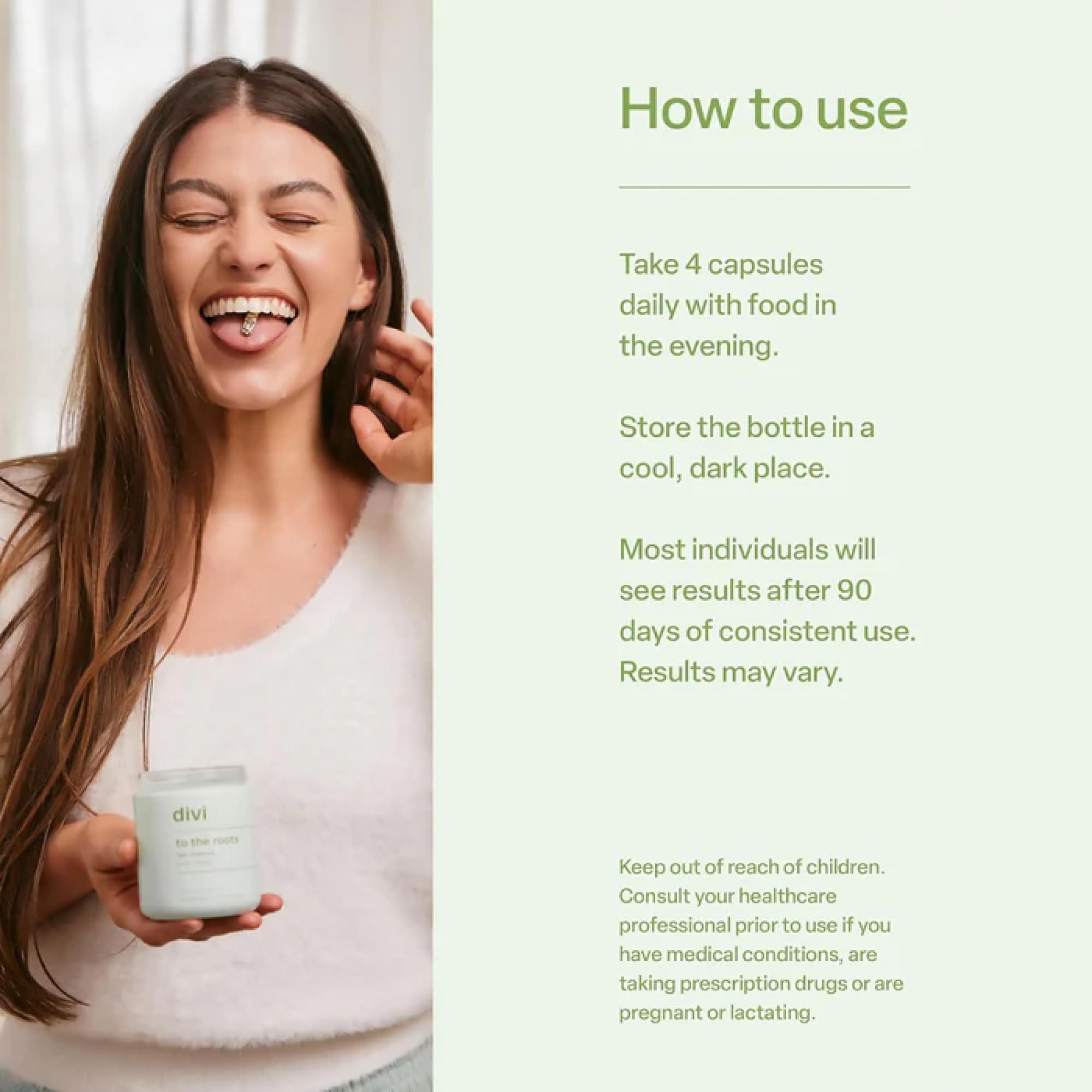 Vitamins for healthier, fuller hair