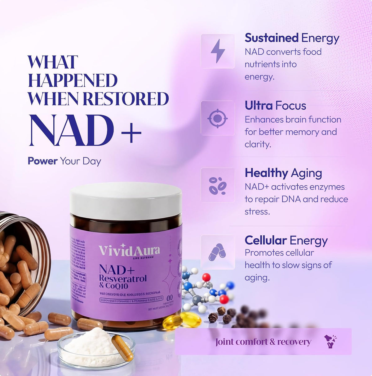 Vitamins for healthy aging support