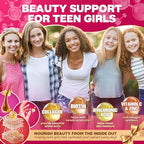 Vitamins for healthy growth in girls