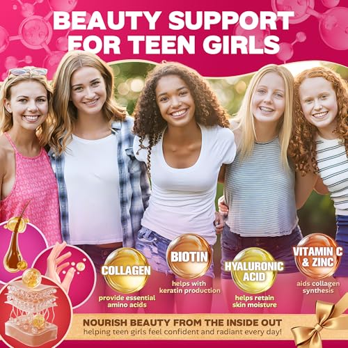 Vitamins for healthy growth in girls