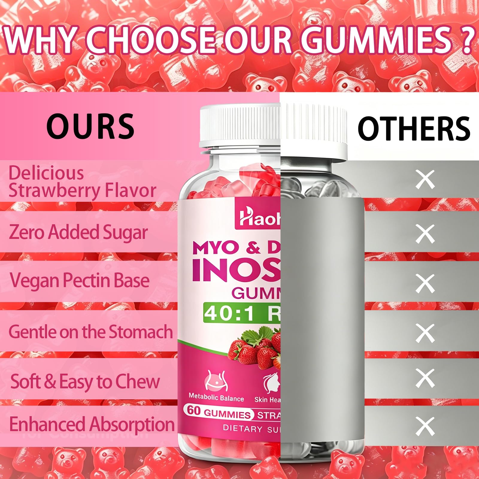 Vitamins for healthy ovarian function