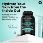 Vitamins for healthy skin hydration