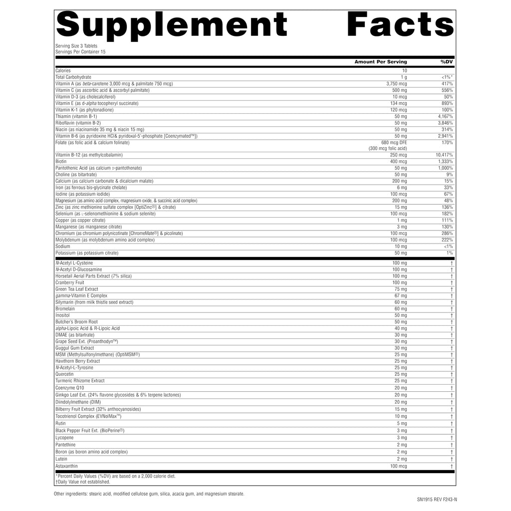 Vitamins for hormonal balance and vitality