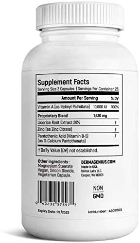 vitamins for hormonal cystic acne