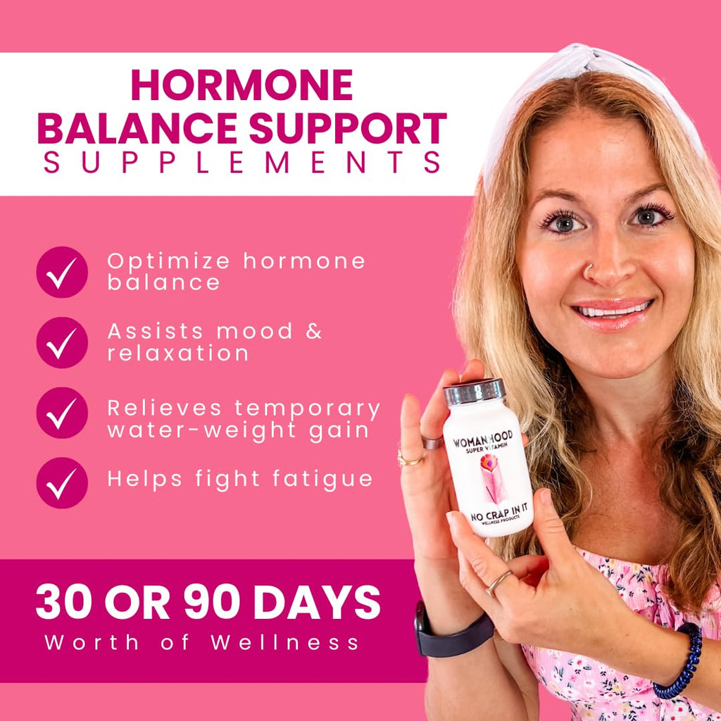 Vitamins for hormonal health support