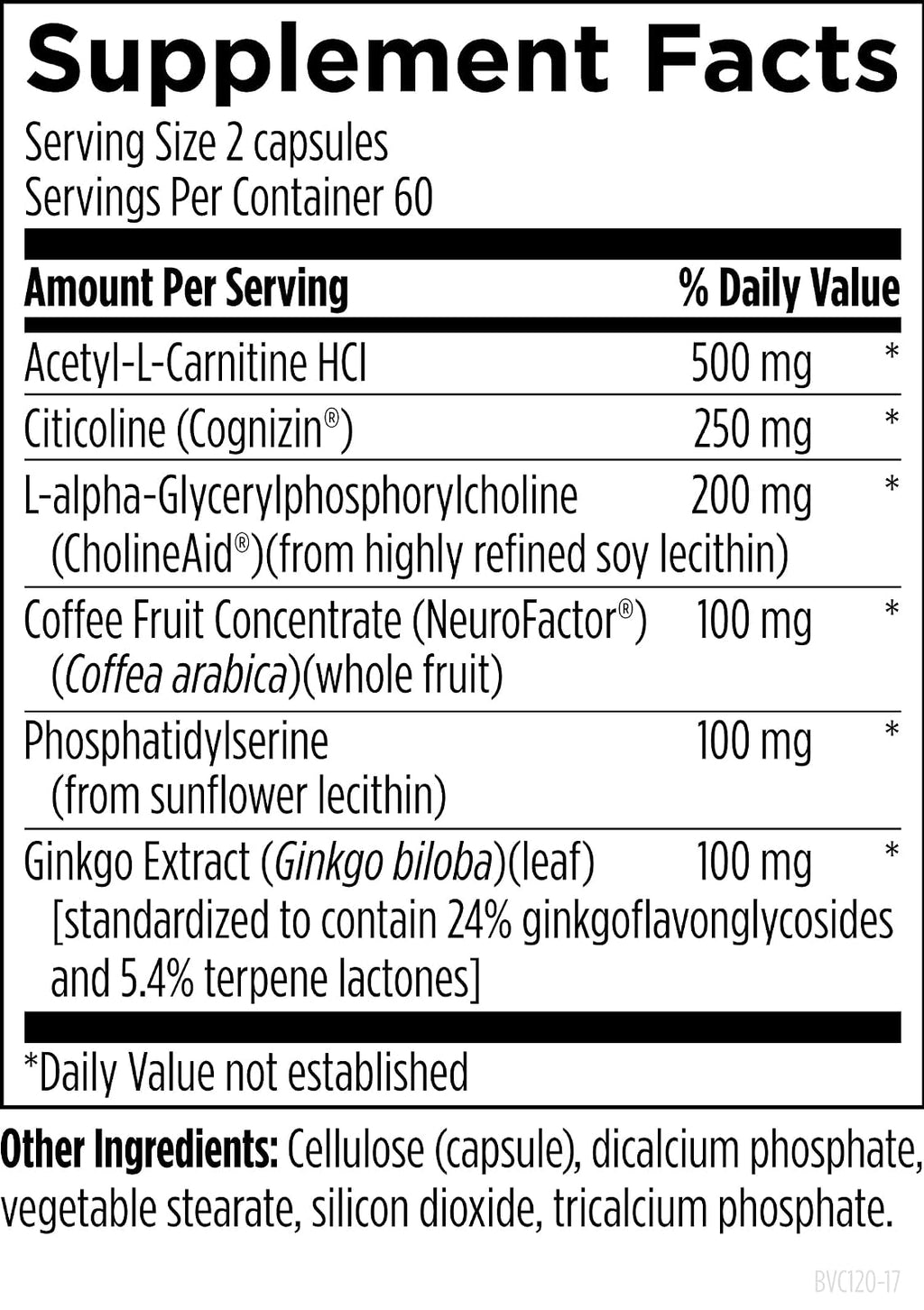 Vitamins for improved brain function