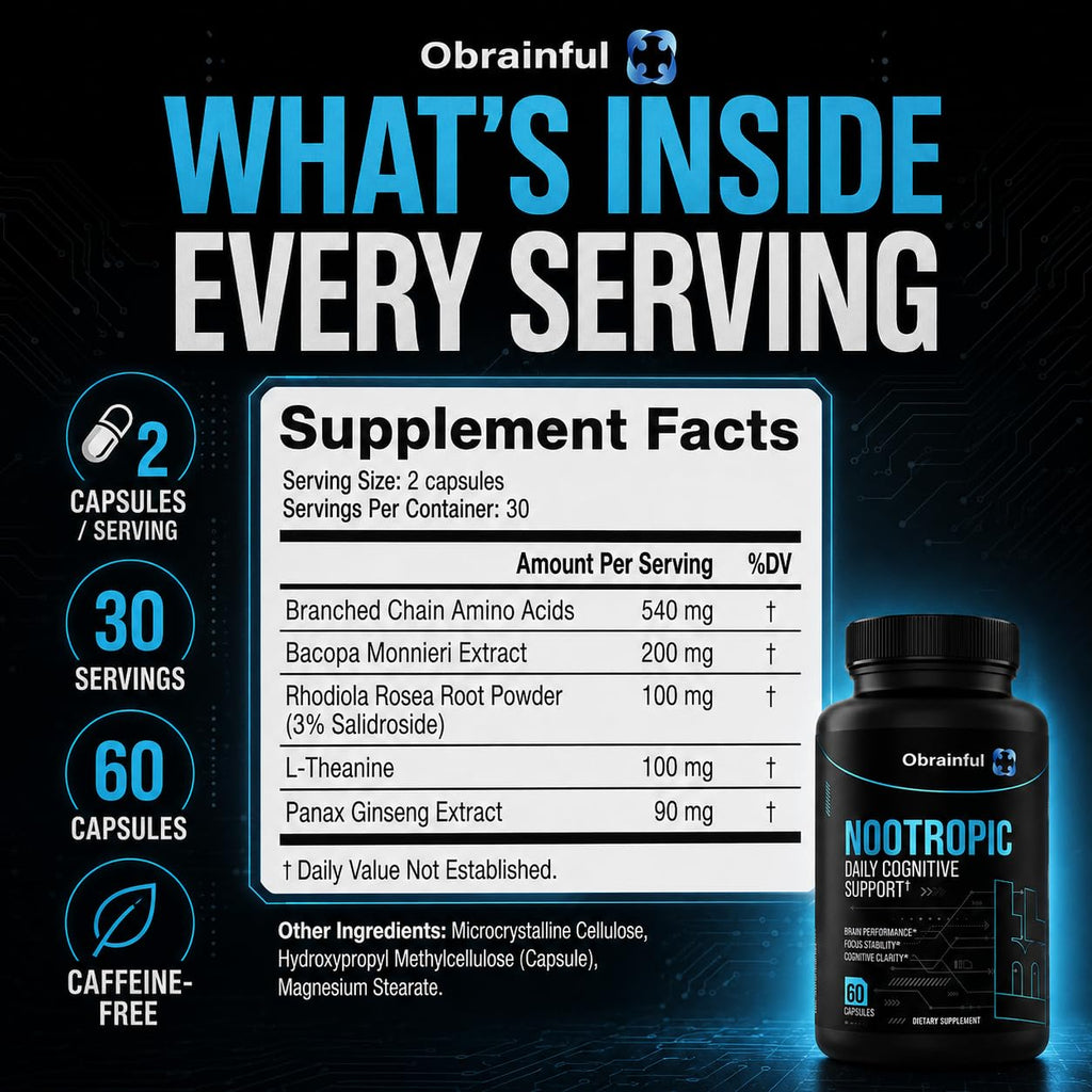 Vitamins for improved cognitive function