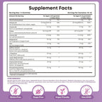 Vitamins for improved concentration