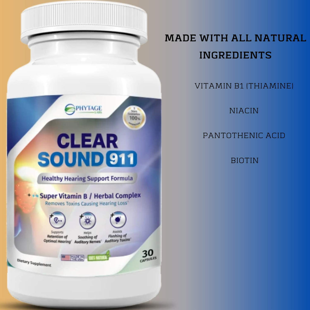 vitamins for improved hearing function