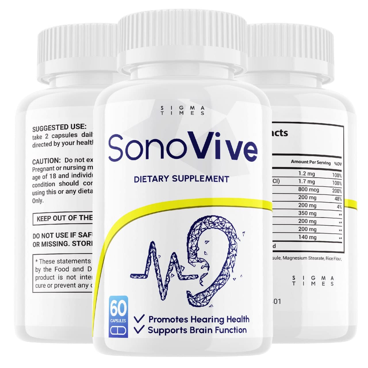 vitamins for improved hearing function
