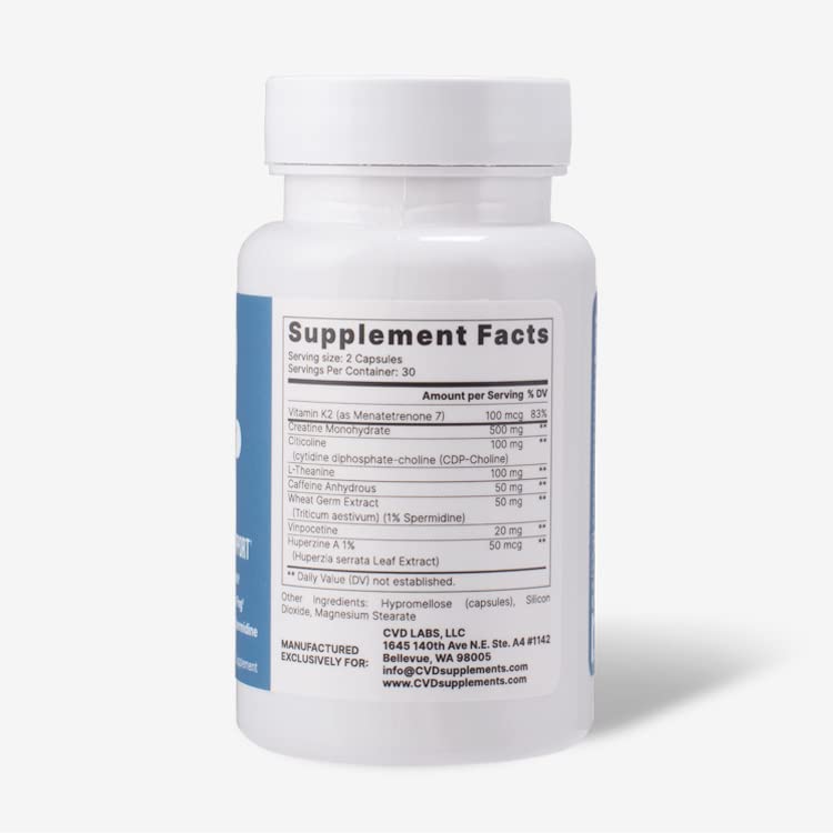 vitamins for improved memory and focus