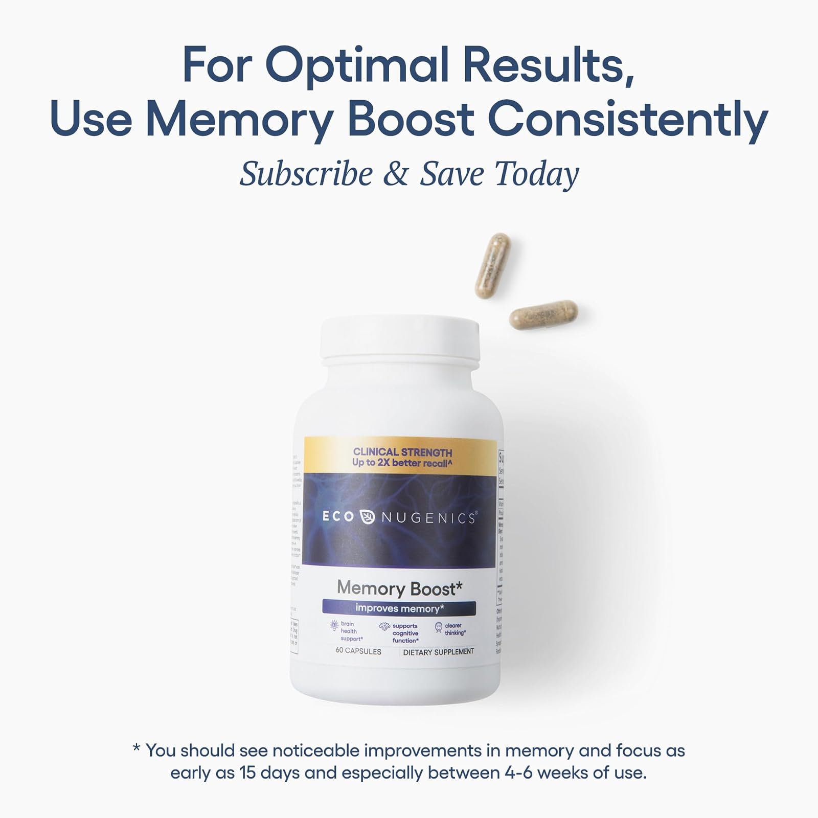 Vitamins for improved mental clarity