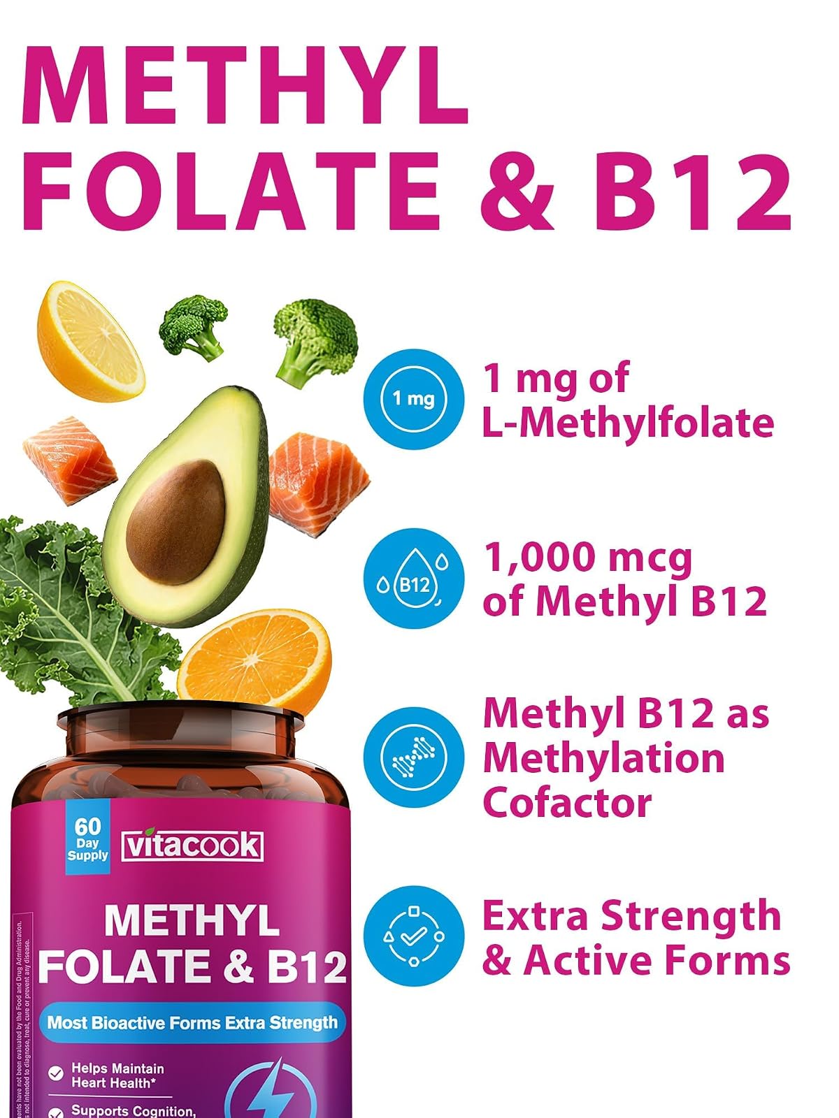 Vitamins for improved mood and focus