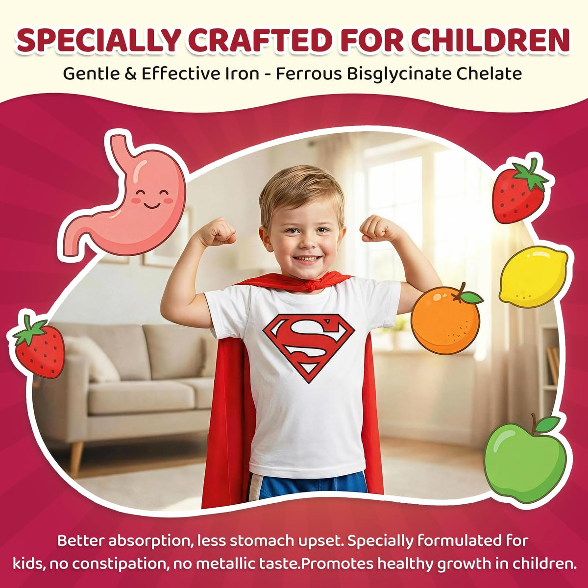 Vitamins for kids' daily nutrition