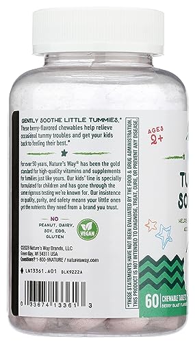 Vitamins for kids' digestive health