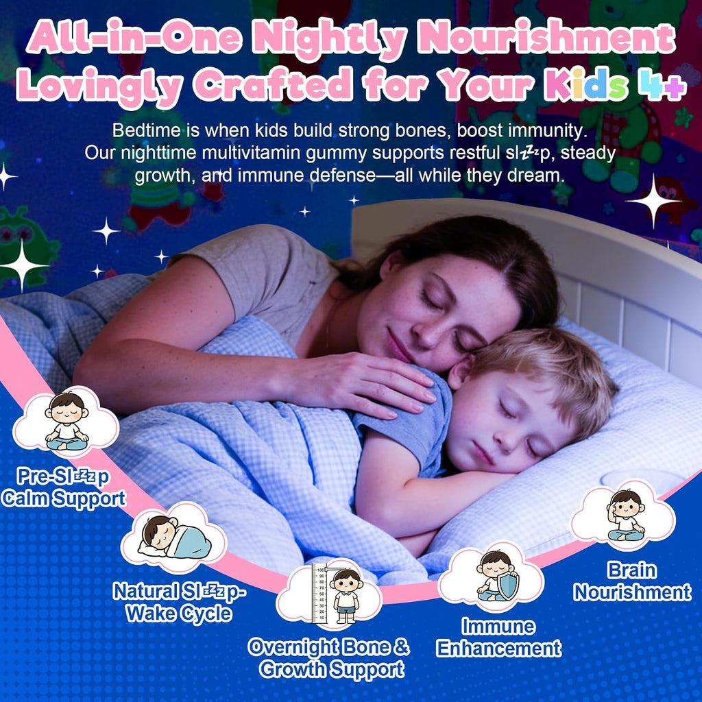 Vitamins for kids' nighttime routine