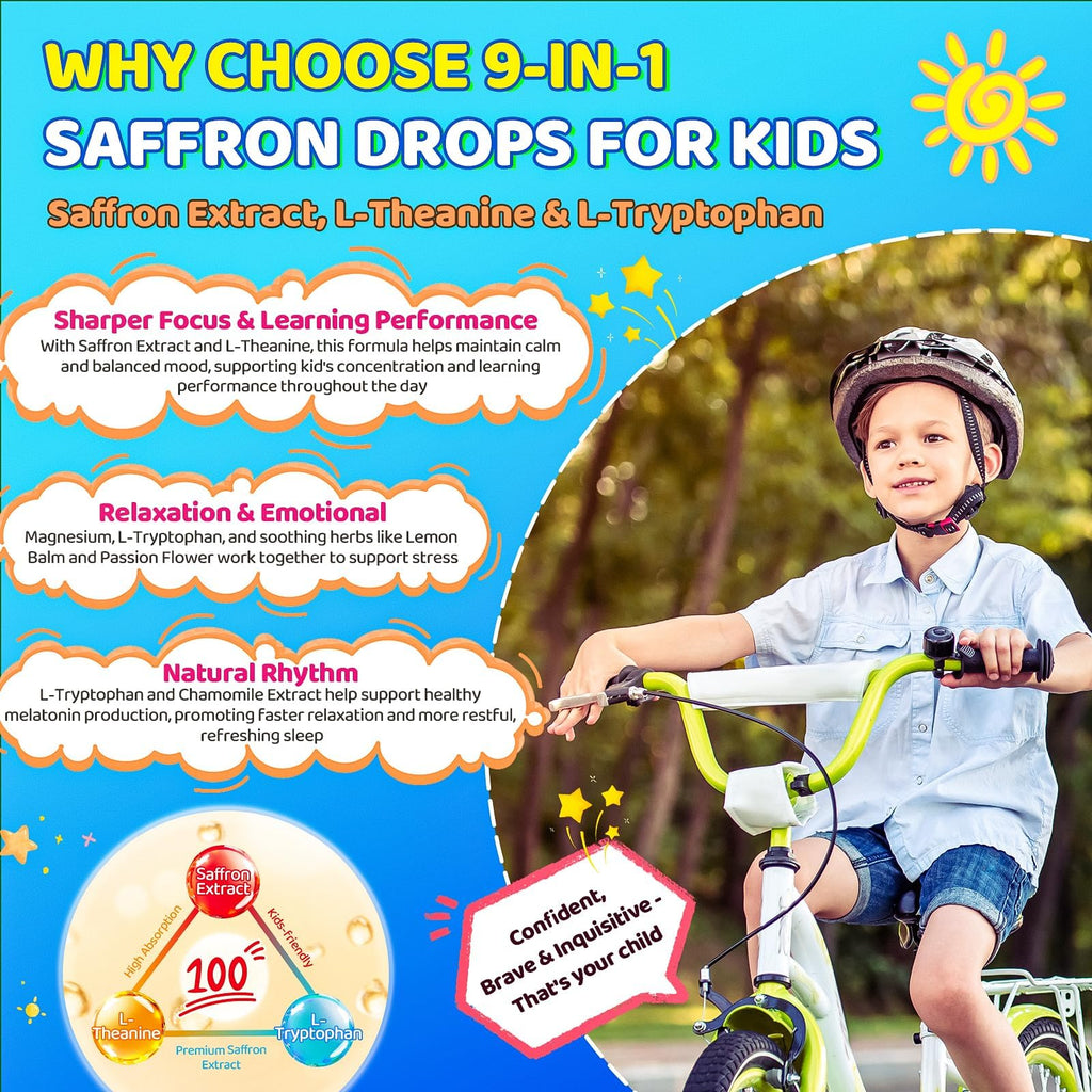 Vitamins for kids with saffron extract