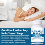 Vitamins for leg discomfort relief